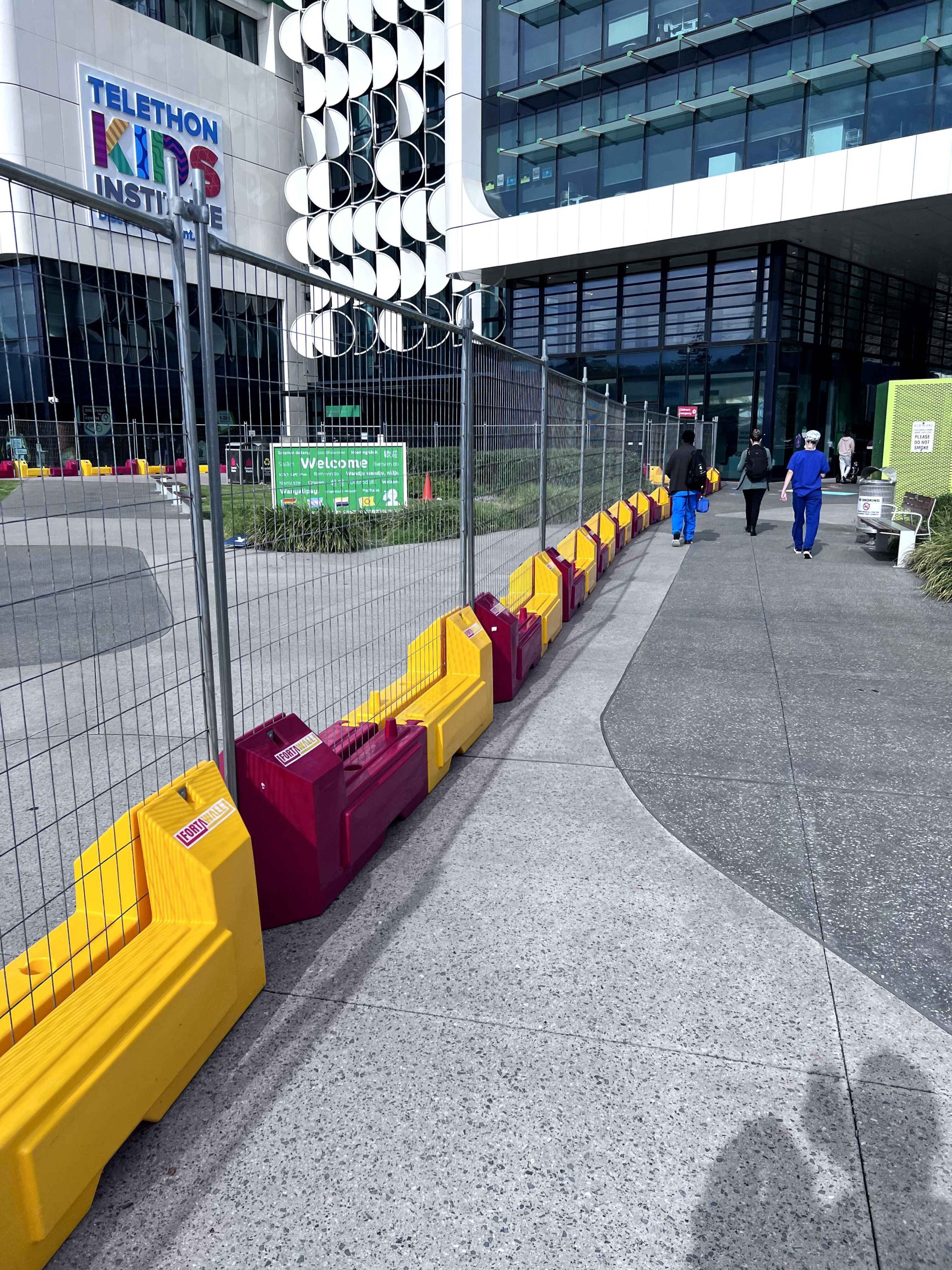 Gallery | View our Temporary Fencing in Use | Fortawall