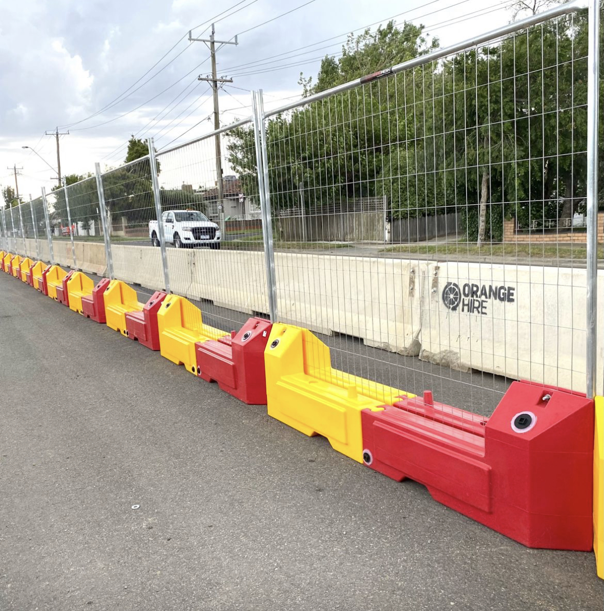 Gallery | View our Temporary Fencing in Use | Fortawall