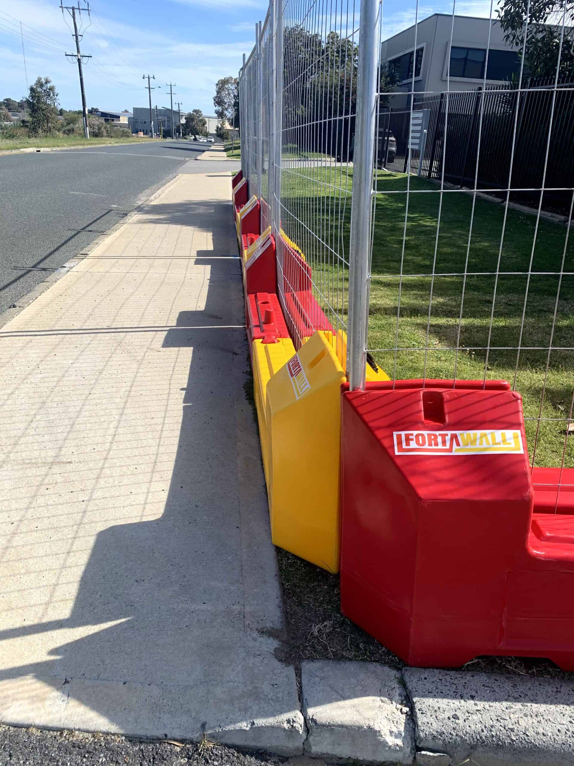Gallery | View our Temporary Fencing in Use | Fortawall